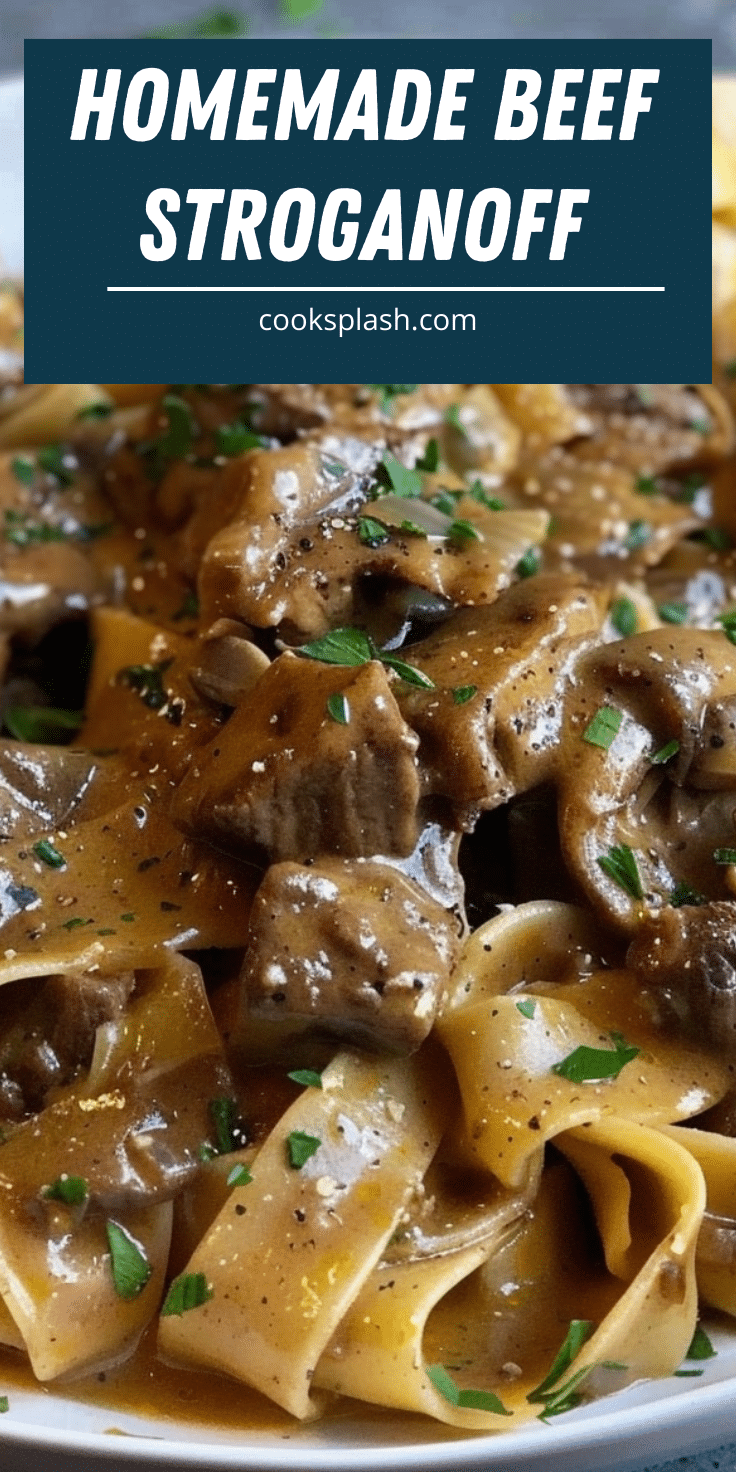 Homemade Beef Stroganoff | Cook Splash