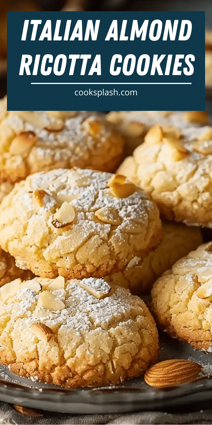 Italian Almond Ricotta Cookies – Little Bites of Heaven | Cook Splash