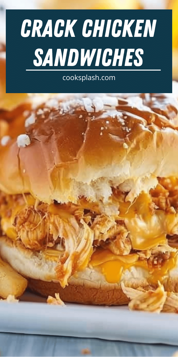 Crack Chicken Sandwiches | Cook Splash