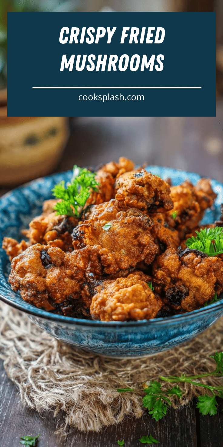 Crispy Fried Mushrooms | Cook Splash