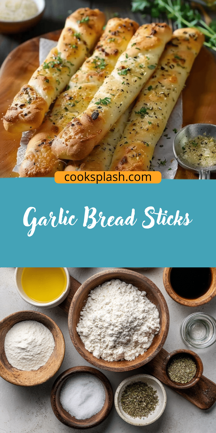 Garlic Bread Sticks | Cook Splash